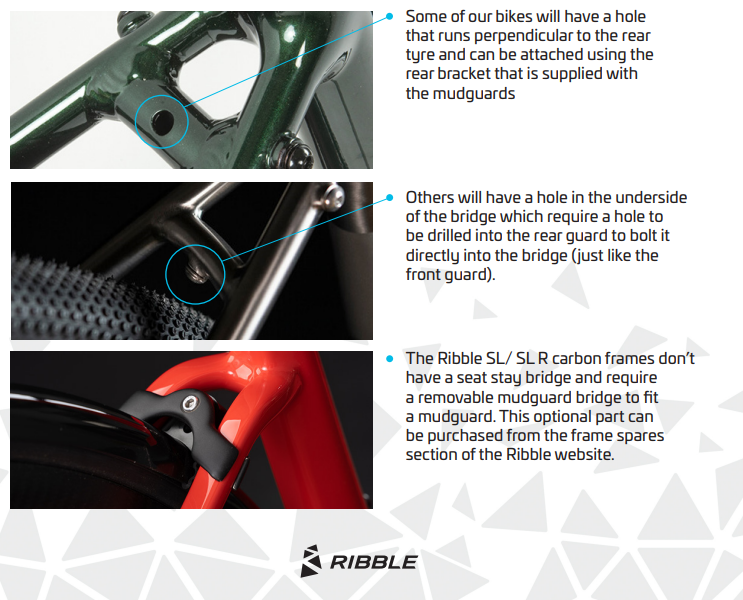 How to fit mudguards to Ribble bikes | Ribble Cycles